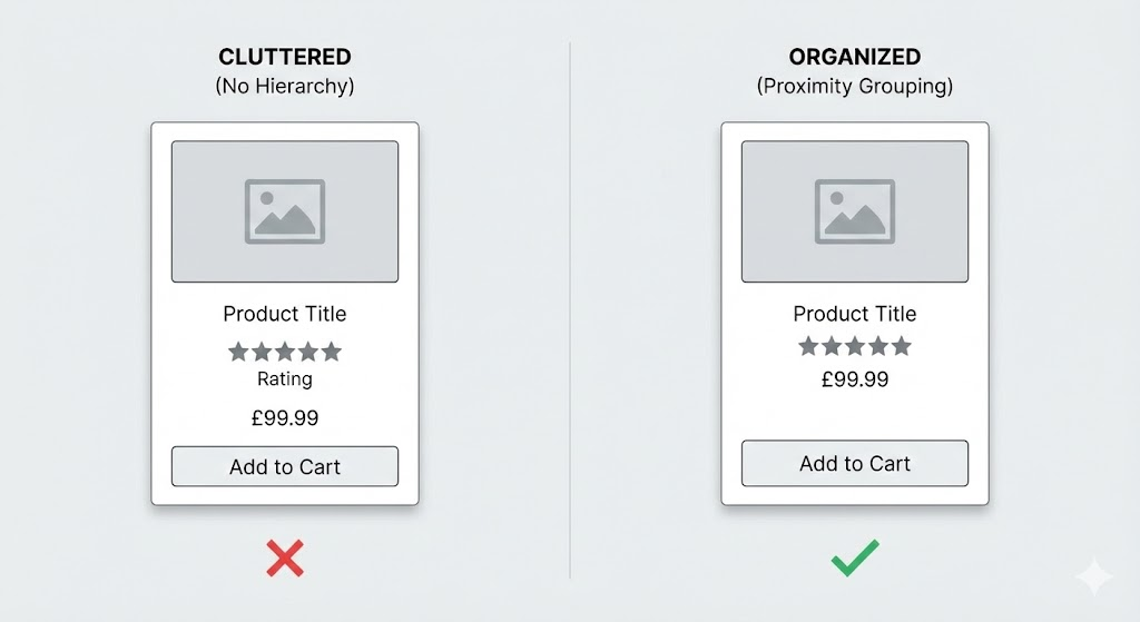 Proximity Design Principle: The Guide to Visual Grouping | Gapsy