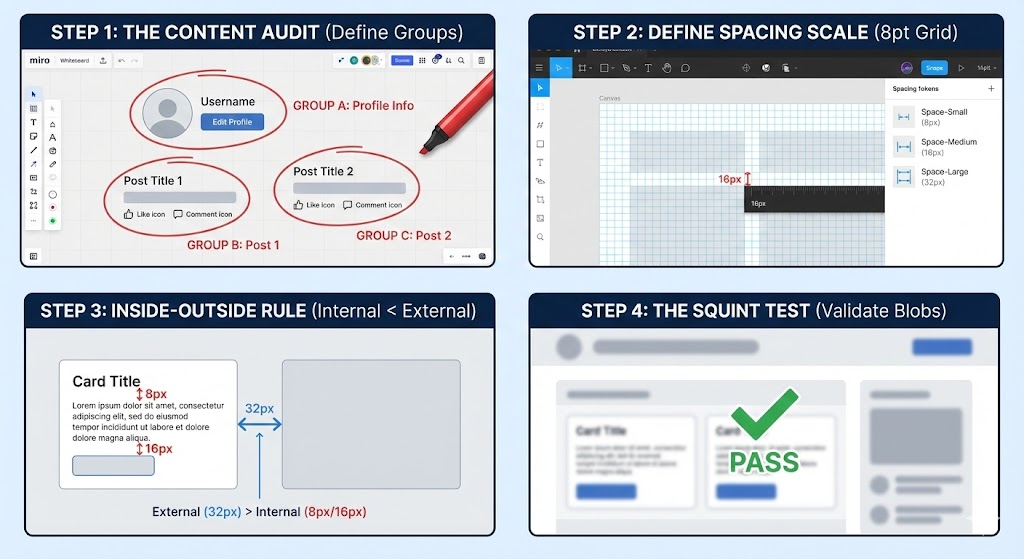 Proximity Design Principle: The Guide to Visual Grouping | Gapsy